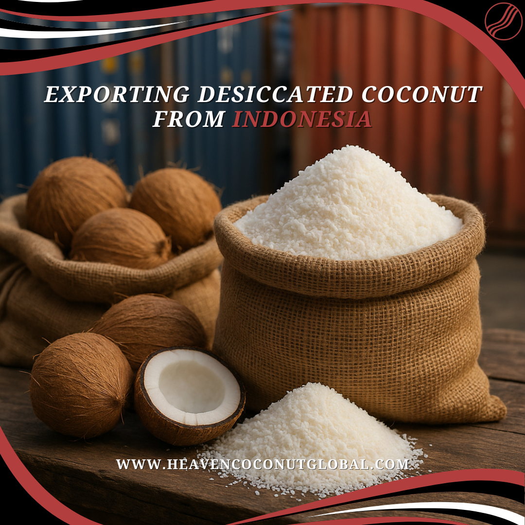 Exporting Desiccated Coconut from Indonesia - Heaven Coconut Global