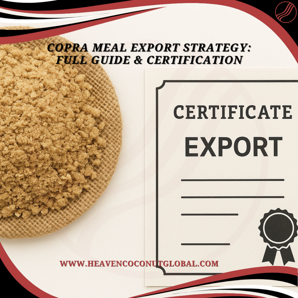 Copra Meal Export Strategy: Full Guide & Certification - Heaven Coconut ...