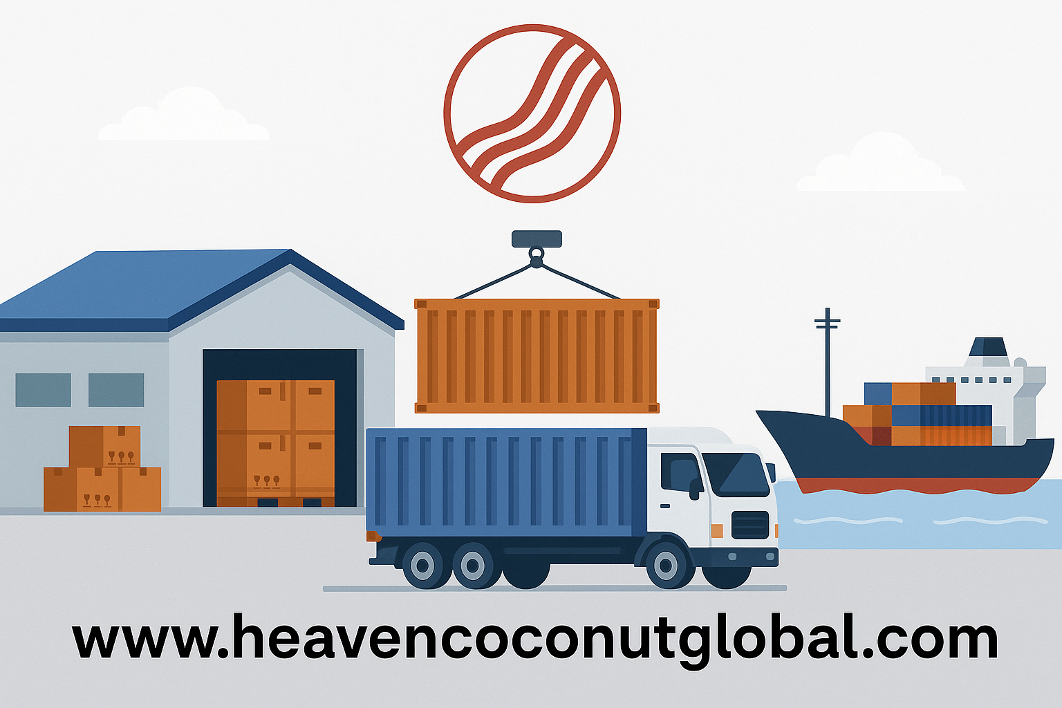 Complete Guide to Export Shipping of Coconut Derivative Products