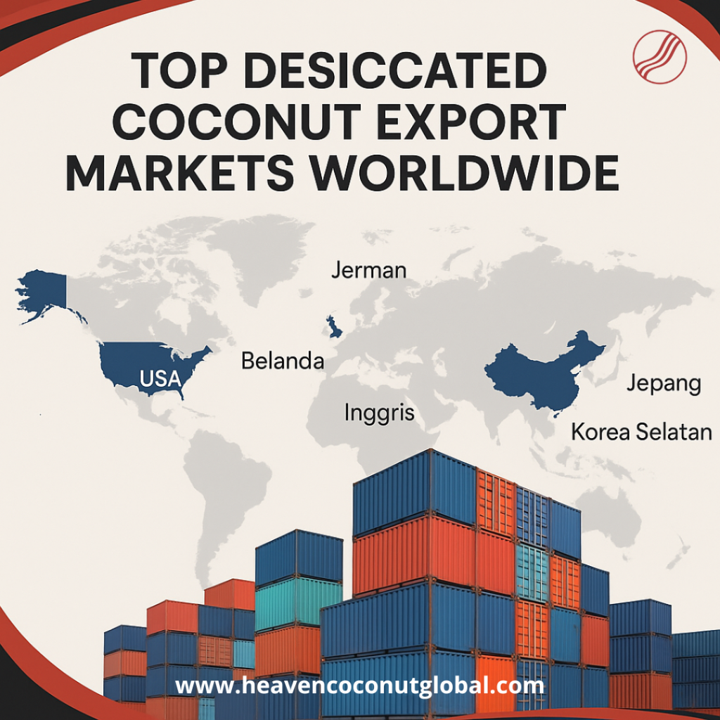 Top Desiccated Coconut Export Markets Worldwide