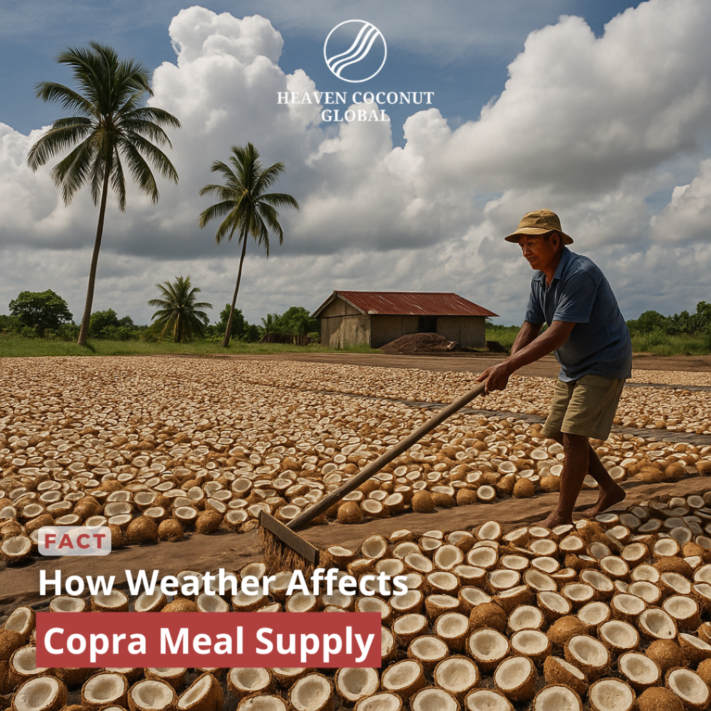 How Weather Affects Copra Meal Supply - Heaven Coconut Global