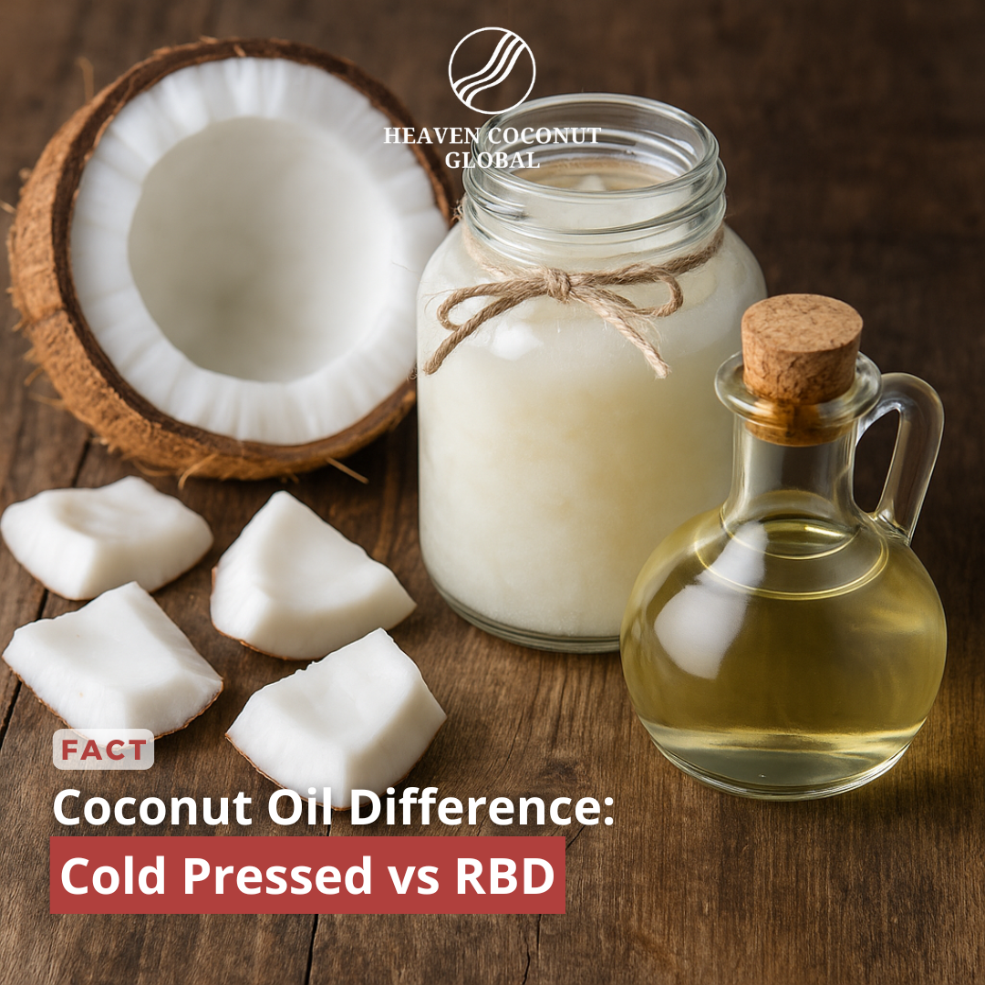 Coconut Oil Difference: Cold Pressed vs RBD - Heaven Coconut Global