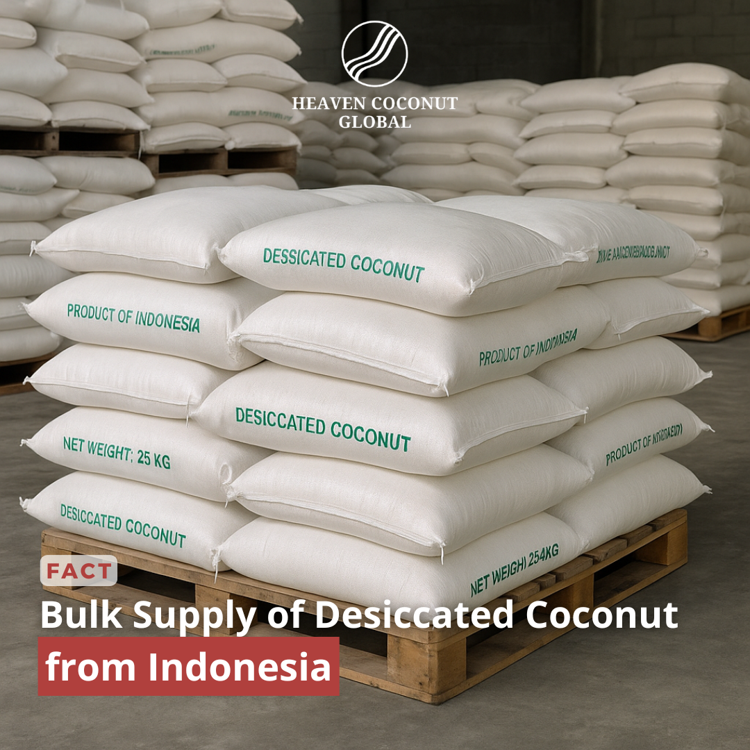 Bulk Supply of Desiccated Coconut from Indonesia - Heaven Coconut Global