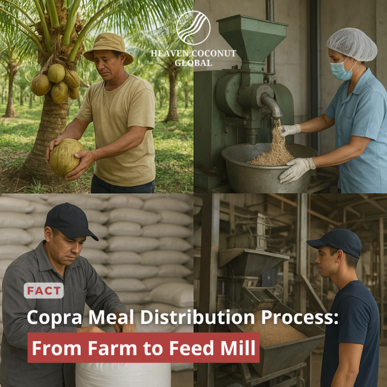 Copra Meal Distribution Process: From Farm to Feed Mill - Heaven ...