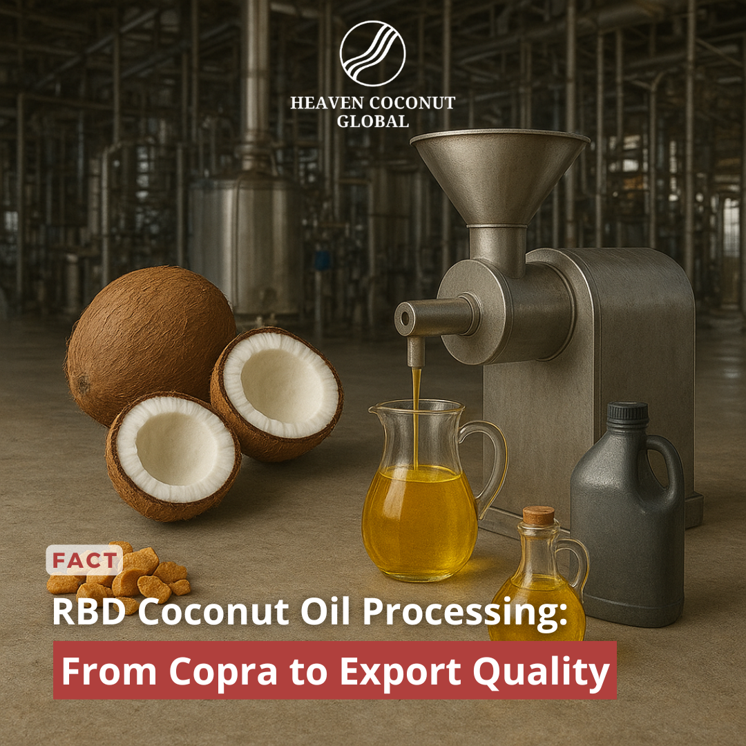 RBD Coconut Oil Refining Process: From Copra to Export Quality - Heaven ...