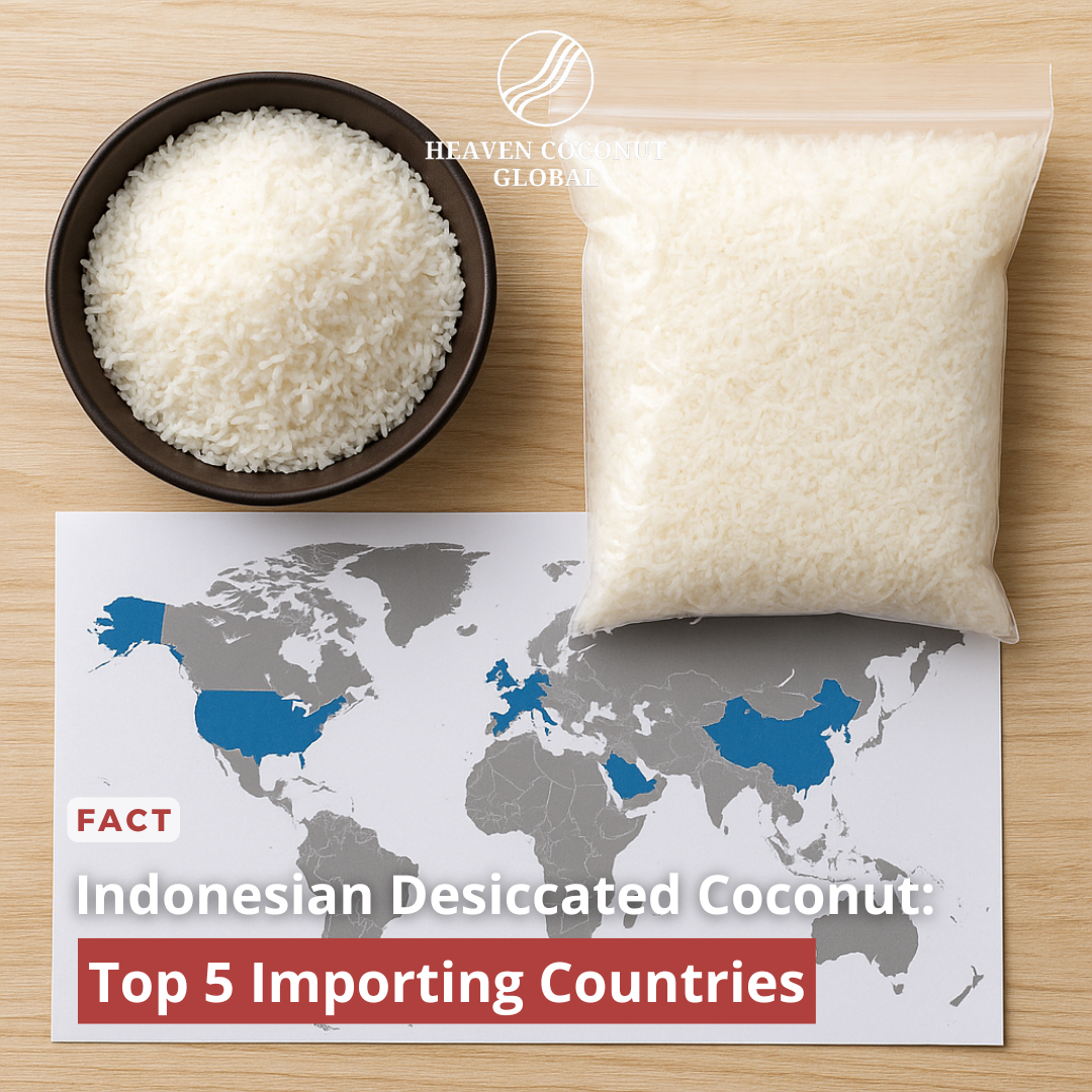 Indonesian Desiccated Coconut: Top 5 Importing Countries - Heaven ...