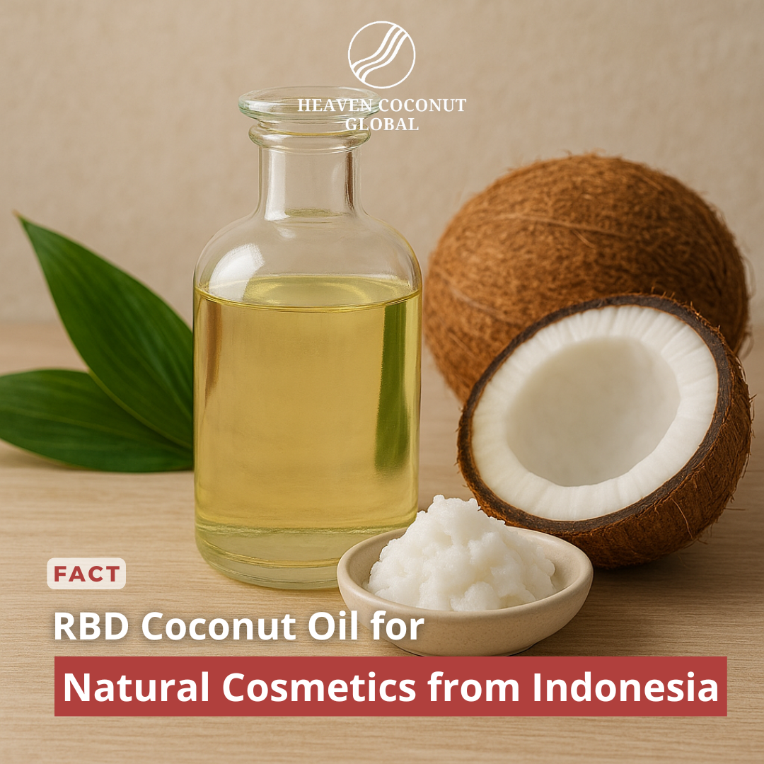 RBD Coconut Oil for Natural Cosmetics from Indonesia - Heaven Coconut ...