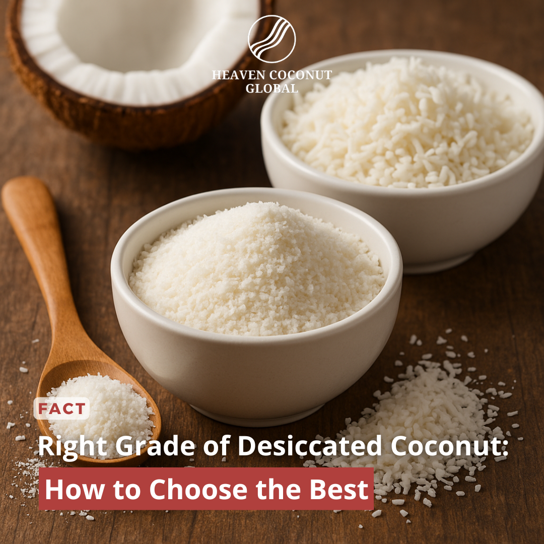 Right Grade of Desiccated Coconut: How to Choose the Best - Heaven ...