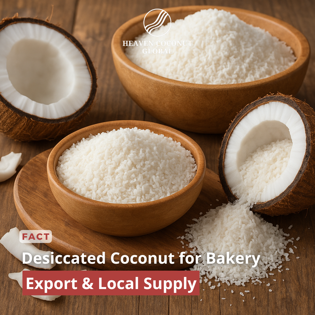 Desiccated Coconut for Bakery – Export & Local Supply - Heaven Coconut ...