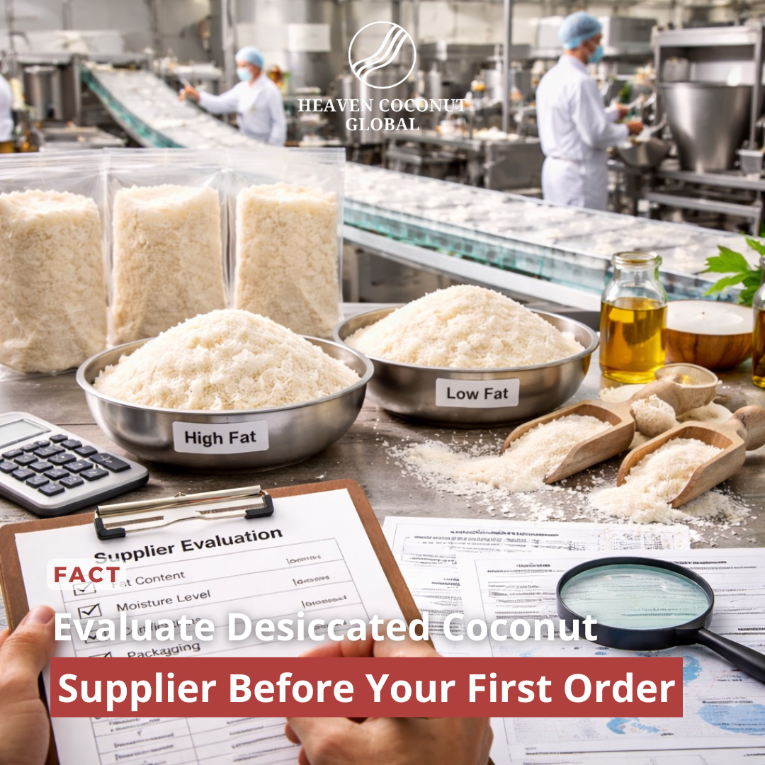 Evaluate Desiccated Coconut Supplier Before Your First Order - Heaven ...