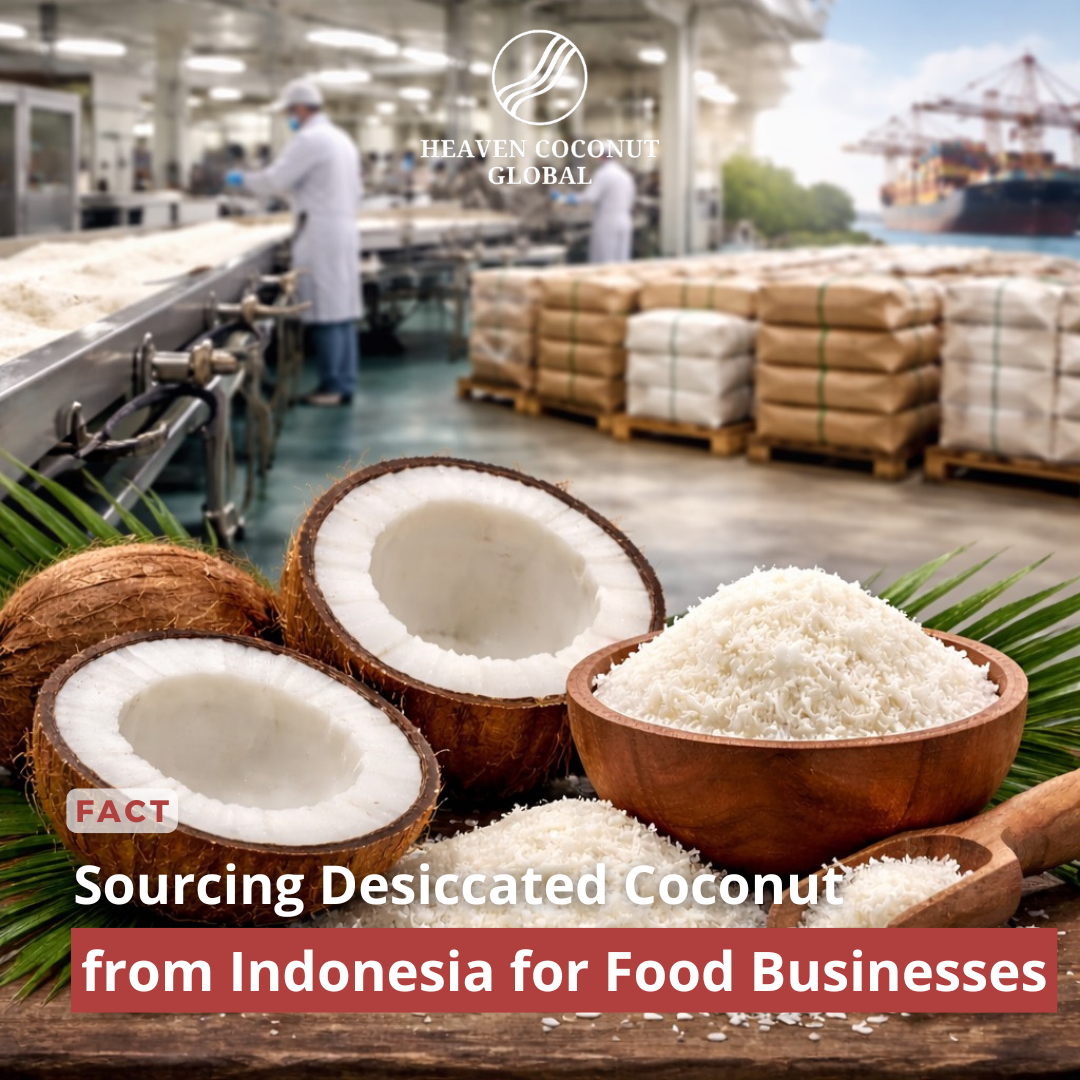 Sourcing Desiccated Coconut from Indonesia for Food Businesses - Heaven ...